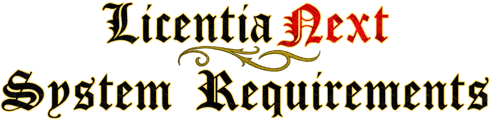 System Requirements 🖥️ | Licentia NEXT