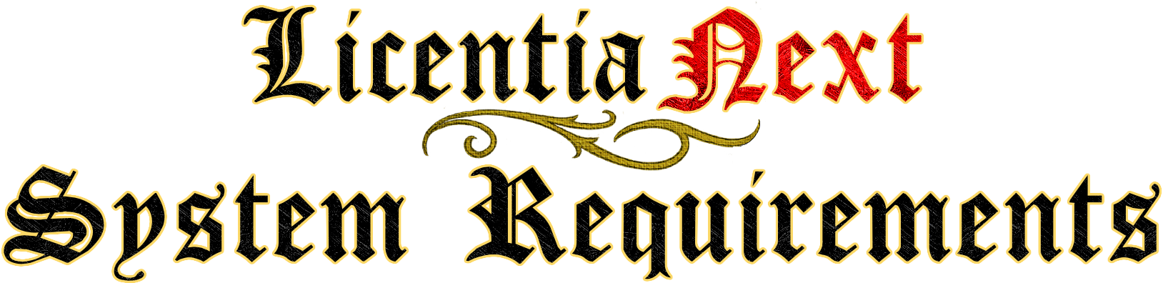 System Requirements 🖥️ | Licentia NEXT