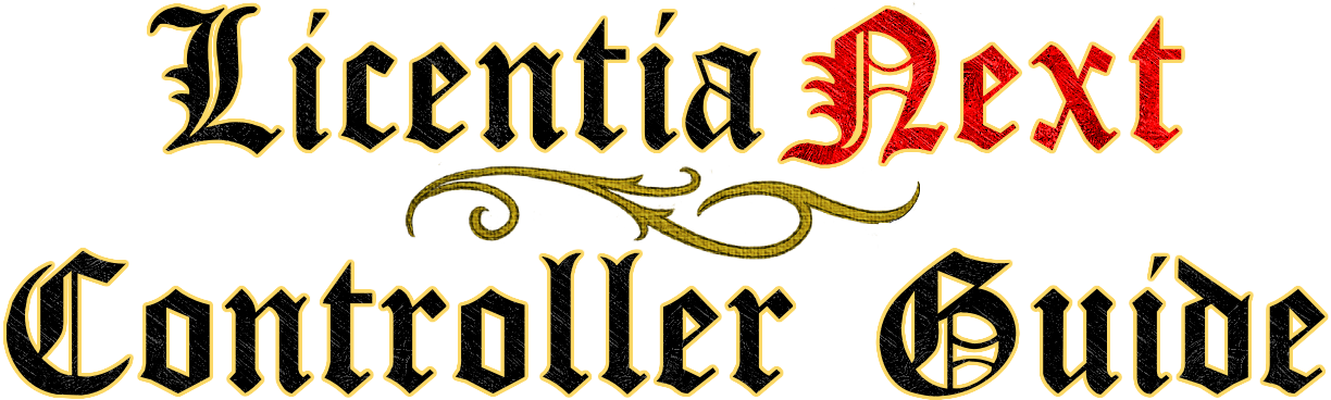 Controller Guide 🎮 | Licentia NEXT
